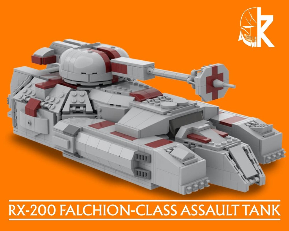 LEGO MOC-210217 RX-200 Falchion-Class Assault Tank (commision) by ...