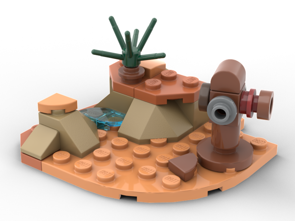 LEGO MOC Portion of desert (from Horizon) by Pablow030 | Rebrickable ...
