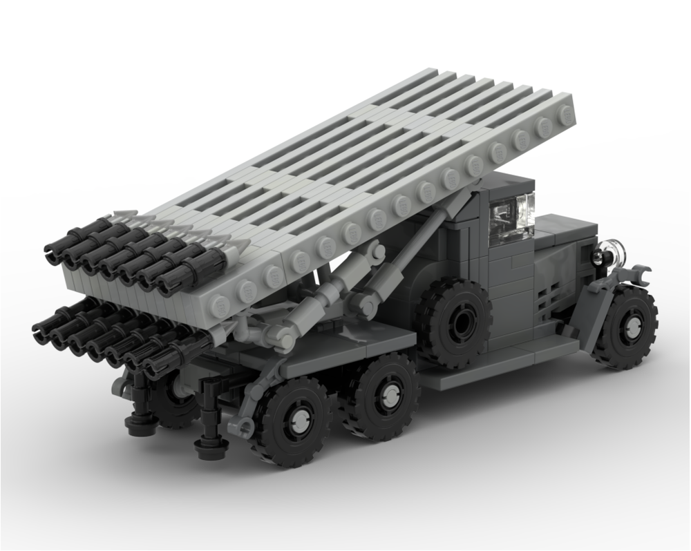 LEGO MOC-210222 LEGO ww2 Katyusha BM-13 1:45 scale by Romainww2 ...
