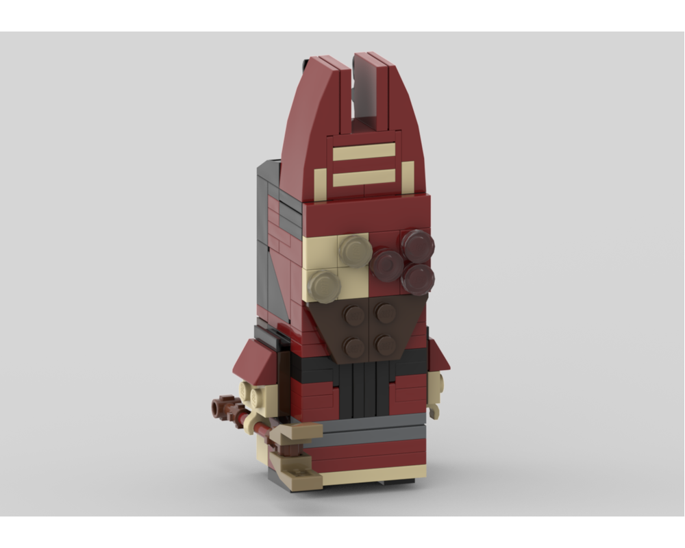 LEGO MOC Harrow BrickHead - Warframe by goldengamer72 | Rebrickable ...