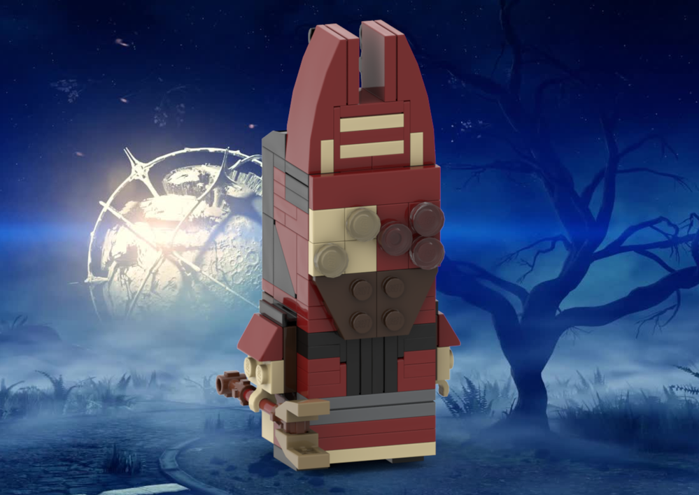 LEGO MOC Harrow BrickHead - Warframe by goldengamer72 | Rebrickable ...