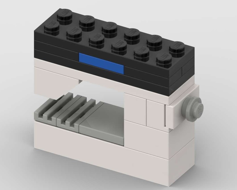 LEGO MOC Sewing Machine by buzzystitcher | Rebrickable - Build with LEGO