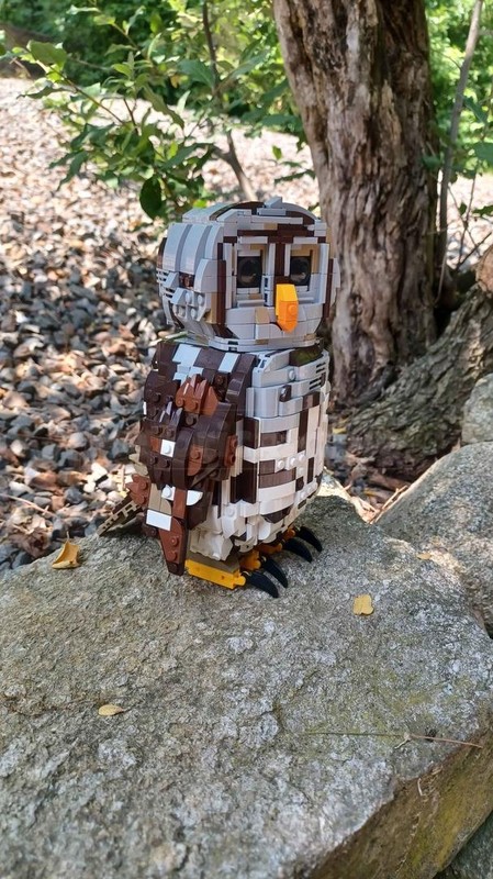 LEGO MOC-210240 Barred Owl by Penguins and plastic | Rebrickable ...