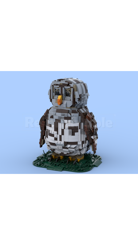 LEGO MOC-210240 Barred Owl by Penguins and plastic | Rebrickable ...
