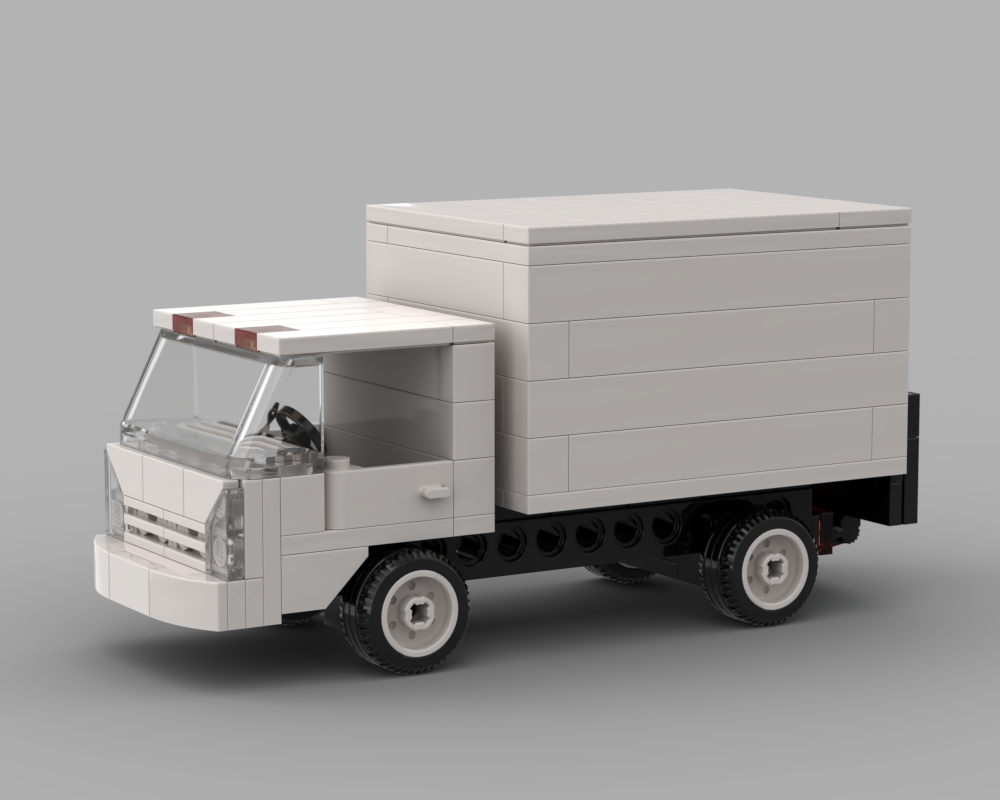 LEGO MOC Isuzu Box Truck with Working Lift by leeggoo_Creator ...