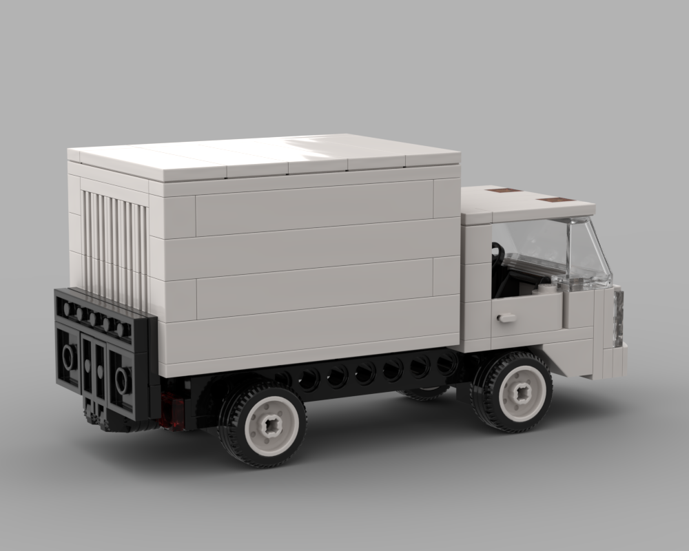 LEGO MOC Isuzu Box Truck with Working Lift by leeggoo_Creator ...