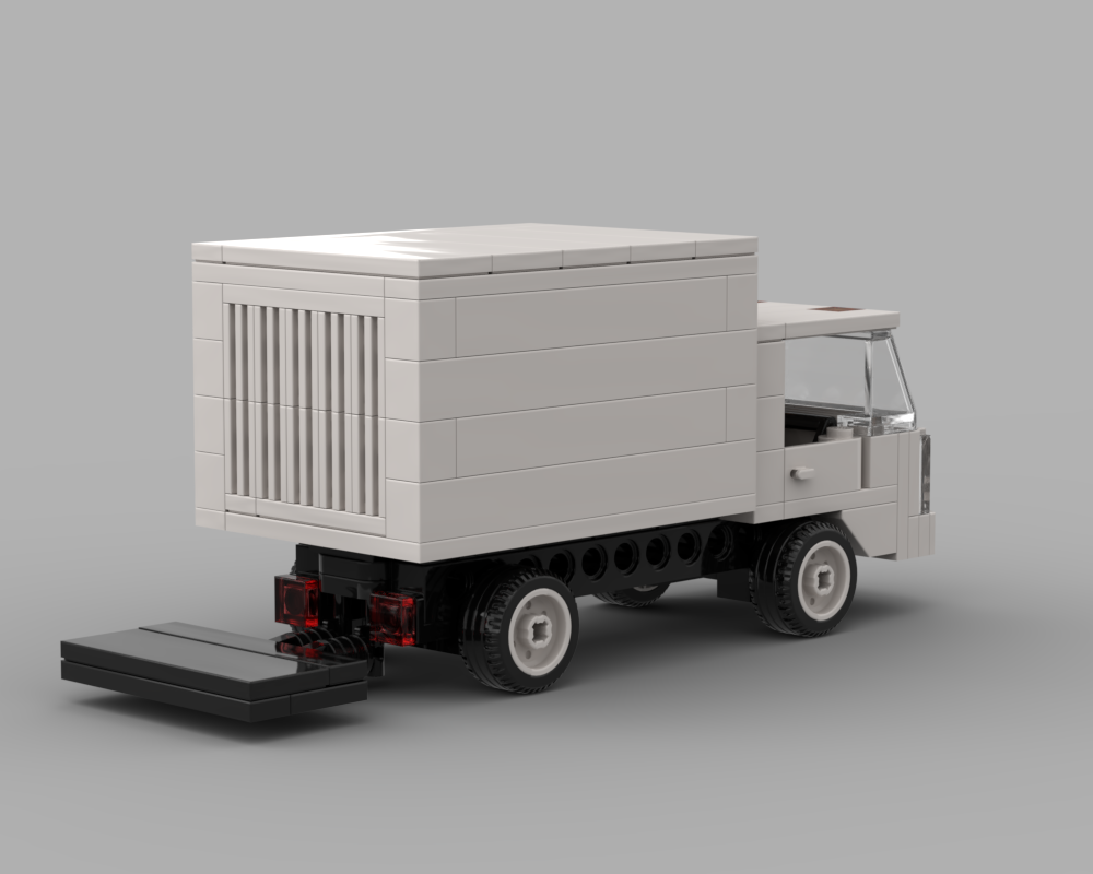 LEGO MOC Isuzu Box Truck with Working Lift by leeggoo_Creator ...