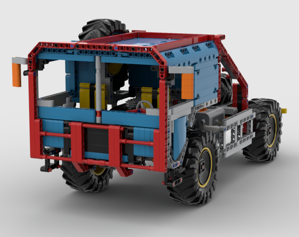 LEGO MOC 42070 - C-Model - MAN Kat1 Rally by Styxan | Rebrickable ...