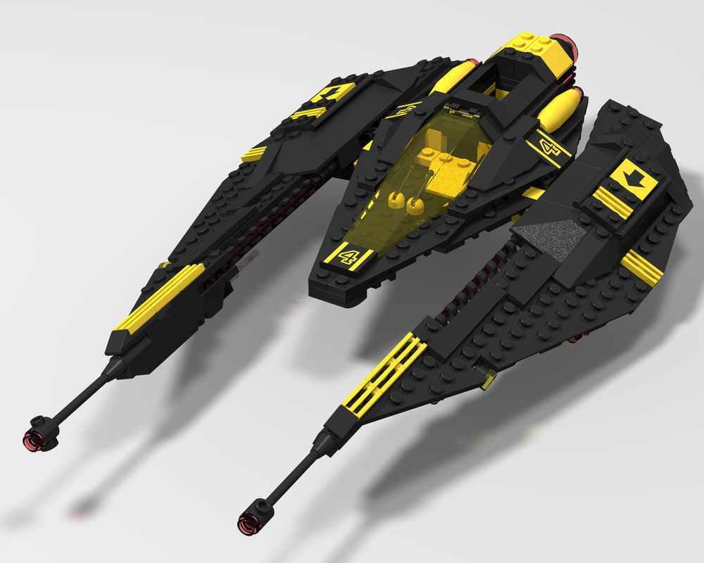 LEGO MOC Blacktron Interstellar Close Air Support by brickedsls ...