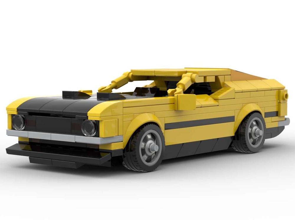 LEGO MOC Ford Mustang Boss 351 by 6th gear | Rebrickable - Build with LEGO