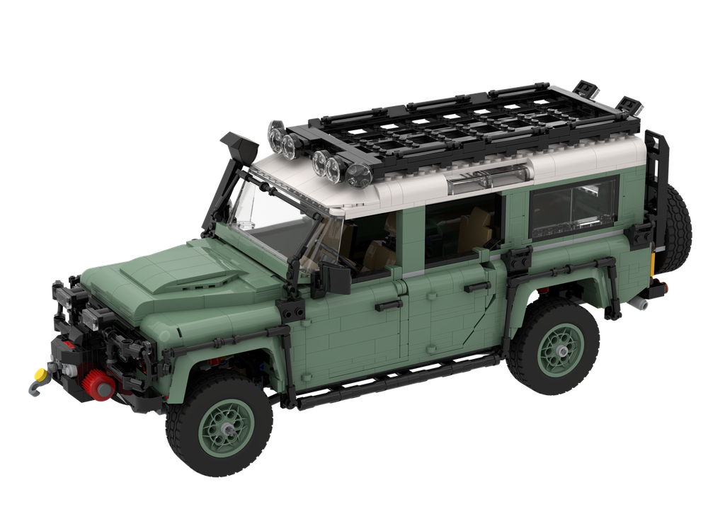 LEGO MOC-210264 Land Rover Classic Defender 110 by LBBDE | Rebrickable ...