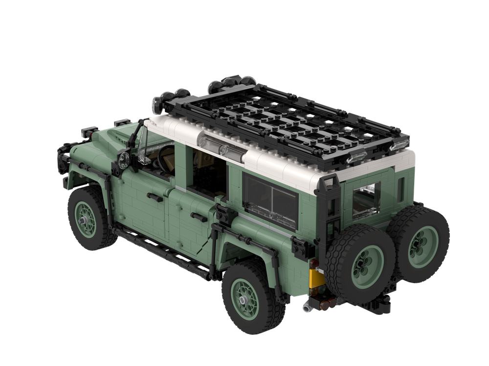 LEGO MOC-210264 Land Rover Classic Defender 110 by LBBDE | Rebrickable ...