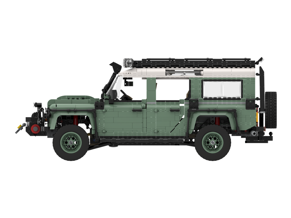 LEGO MOC-210264 Land Rover Classic Defender 110 by LBBDE | Rebrickable ...
