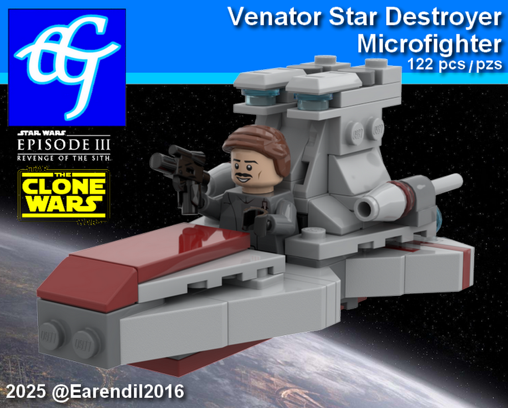 LEGO MOC Venator Star Destroyer Microfighter by Earendil2016 ...