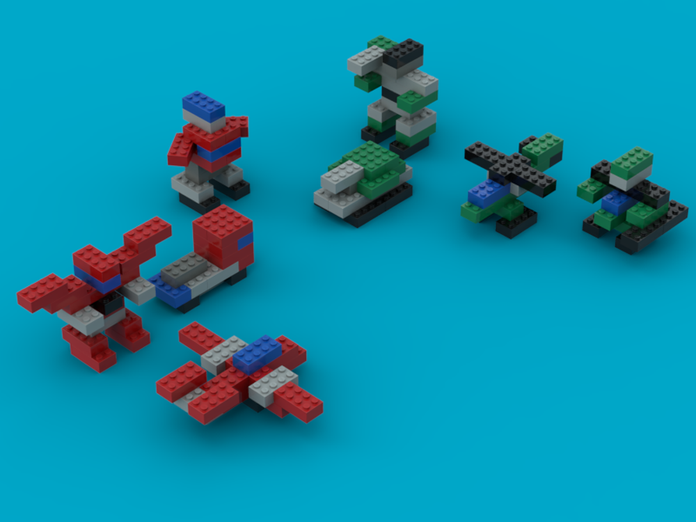 LEGO MOC-210301 2x4 Transformers by diddesen | Rebrickable - Build with ...