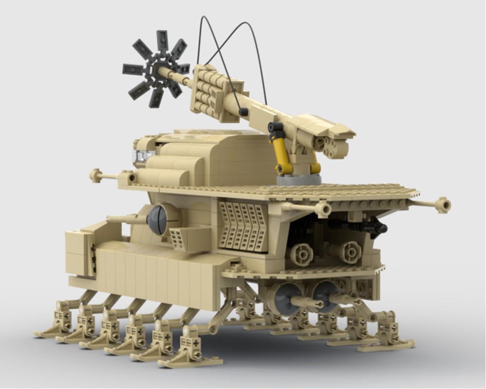 LEGO MOC SPHA-T by BananenLauch47 | Rebrickable - Build with LEGO