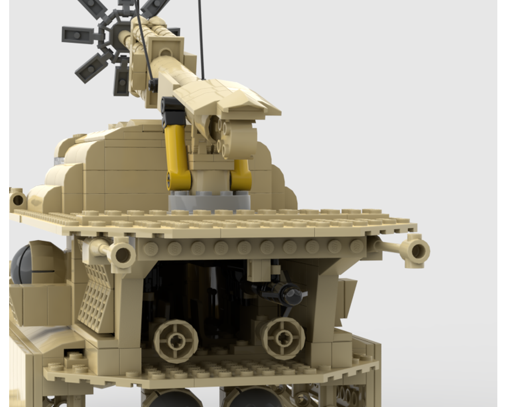 LEGO MOC SPHA-T by BananenLauch47 | Rebrickable - Build with LEGO