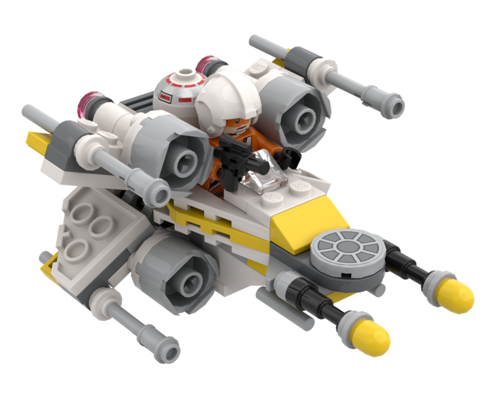 LEGO MOC Reconnaissance X-Wing Starfighter Microfighter by Earendil2016 ...