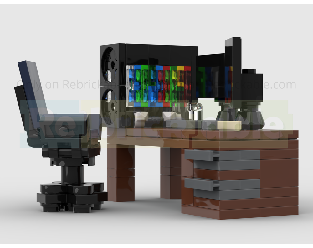 LEGO MOC Gaming setup by thebricksandmagic | Rebrickable - Build with LEGO