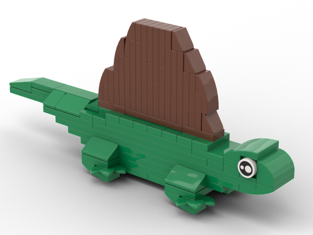 LEGO MOC-210316 Dimetrodon Dino by Space_Steave | Rebrickable - Build ...