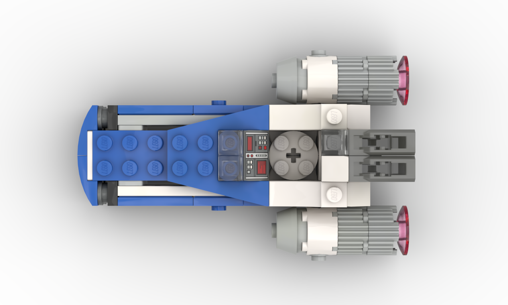 Lego Moc Trooper Landspeeder By Akachi Rebrickable Build With Lego