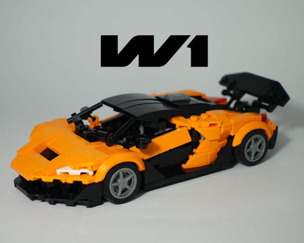 LEGO MOC-210345 McLaren W1 by legofan07 | Rebrickable - Build with LEGO