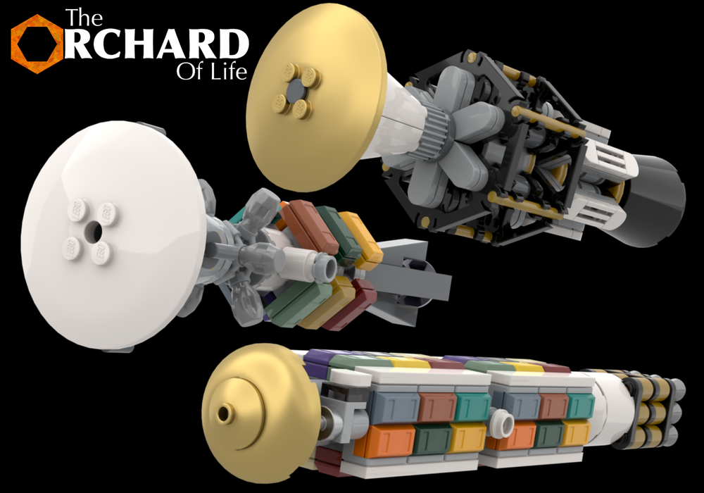 LEGO MOC Sci Fi Heavy Cargo Ships by OrchardBuilds | Rebrickable ...