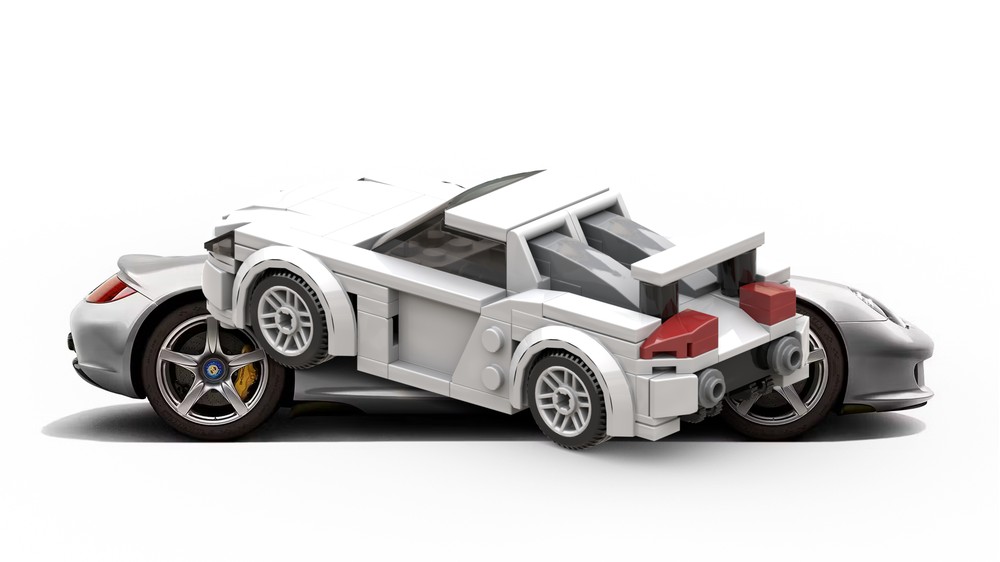 LEGO MOC-210350 Porsche Carrera GT (6 stud wide "City" scale) by ...