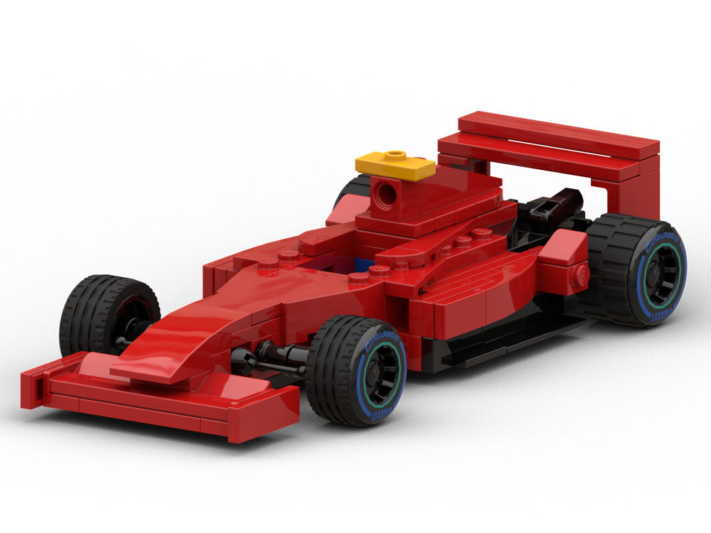 LEGO MOC-210358 F2007 8 wide conversion of set 8168 by SpeedyBrick_2 ...