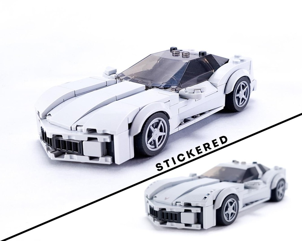 LEGO MOC Corvette Stingray concept - Sideswipe by SFH_Bricks ...
