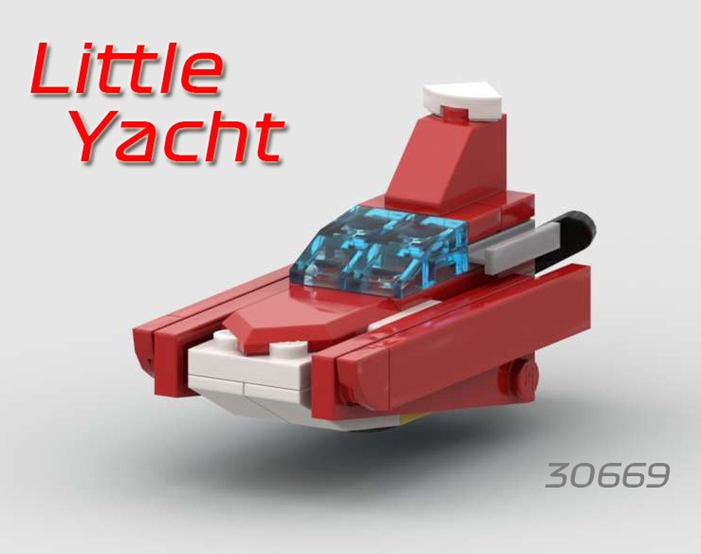 LEGO MOC 30669 Little Yacht by dLegooo | Rebrickable - Build with LEGO