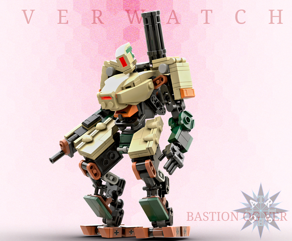 LEGO MOC BASTION OG ver. (OverWatch1) by BLACKSNOW | Rebrickable ...