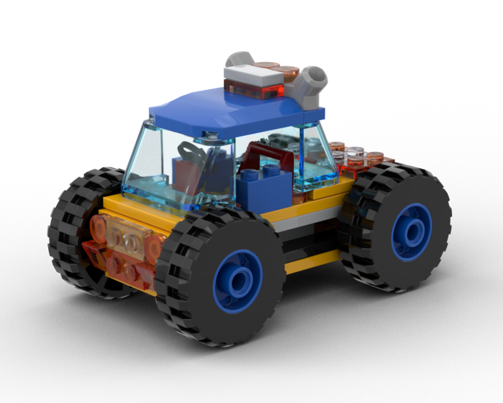 Lego Moc Mini Truck By Kmert32 Rebrickable Build With Lego
