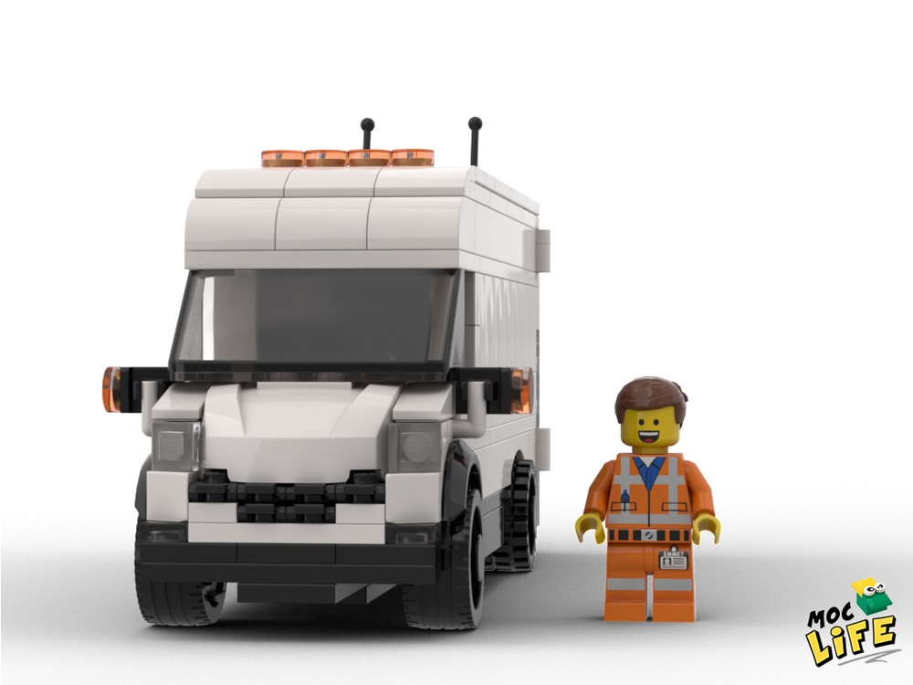 LEGO MOC-210388 Iveco Daily dually by MocLife | Rebrickable - Build ...