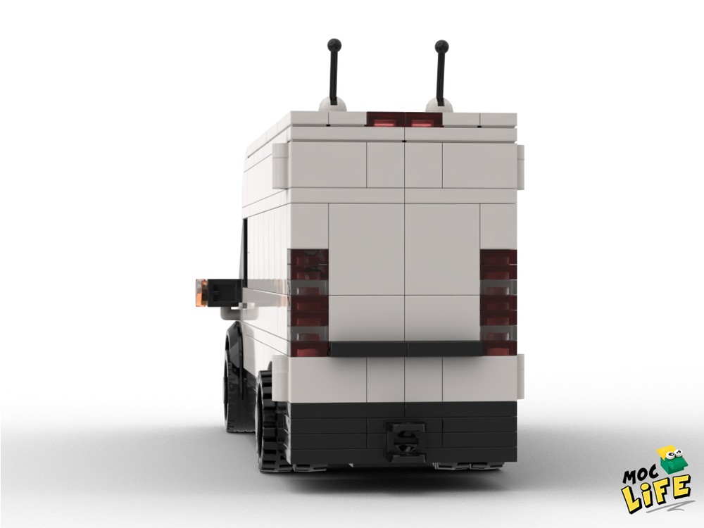 LEGO MOC-210388 Iveco Daily dually by MocLife | Rebrickable - Build ...