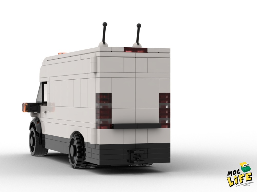 LEGO MOC-210388 Iveco Daily dually by MocLife | Rebrickable - Build ...