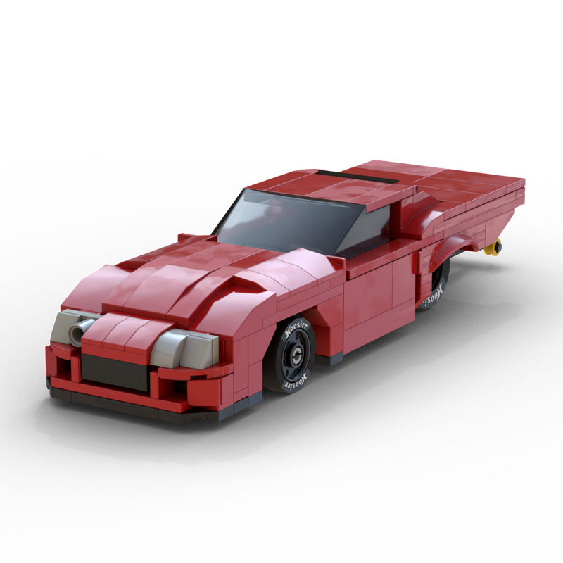 LEGO MOC MK4 Supra Pro Mod Drag Car by KazeBricks | Rebrickable - Build ...