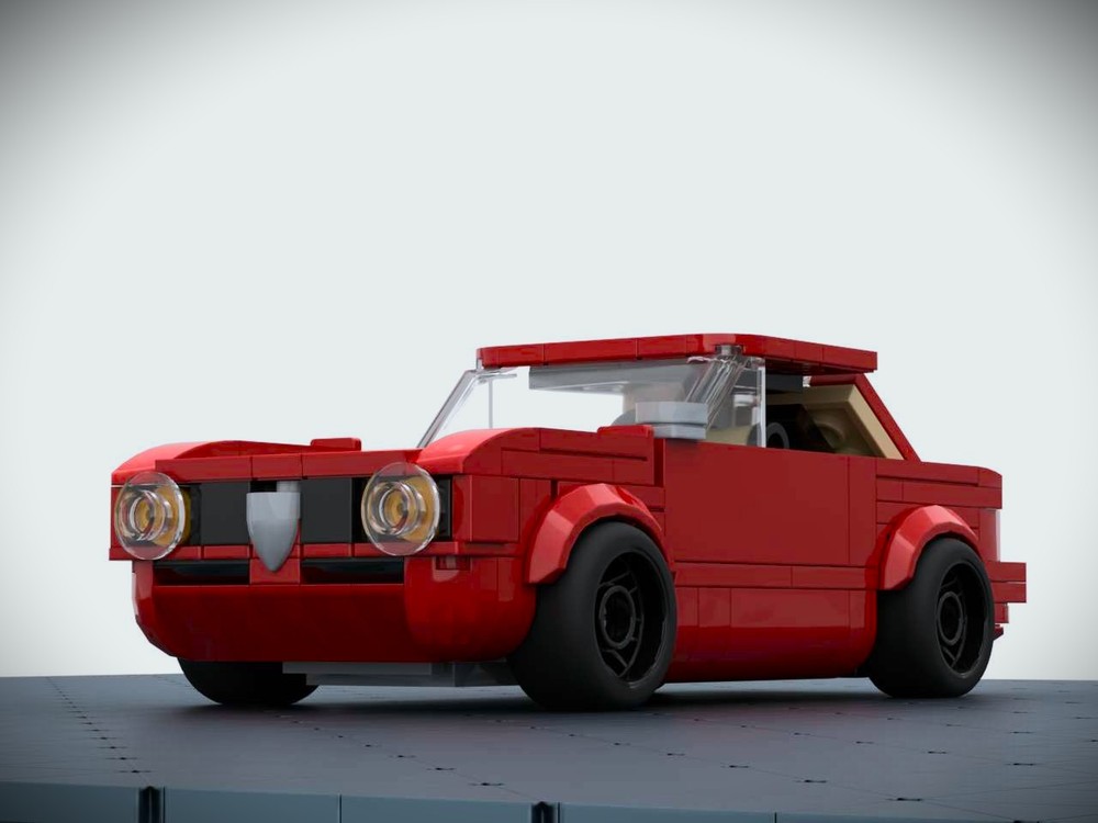 LEGO MOC 1965 Alfa Romeo GTA by Sweeng | Rebrickable - Build with LEGO