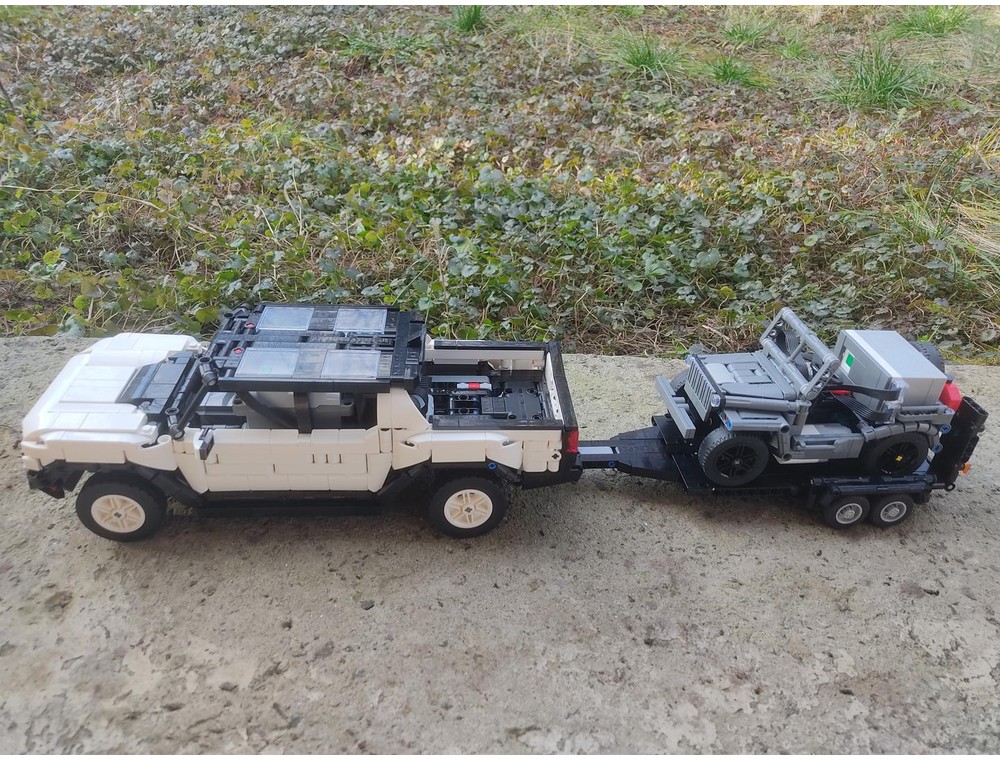 LEGO MOC GMC Hummer EV by _Electro_ | Rebrickable - Build with LEGO