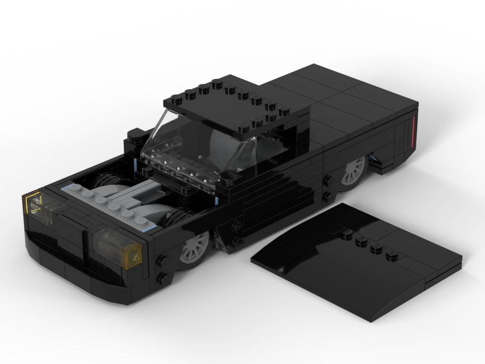 LEGO MOC Nissan Hardbody (Slammed) by CarAddict | Rebrickable - Build ...