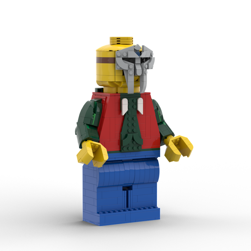 LEGO MOC-210432 MF -Mini Figure- DOOM Upscaled by pompiethom ...