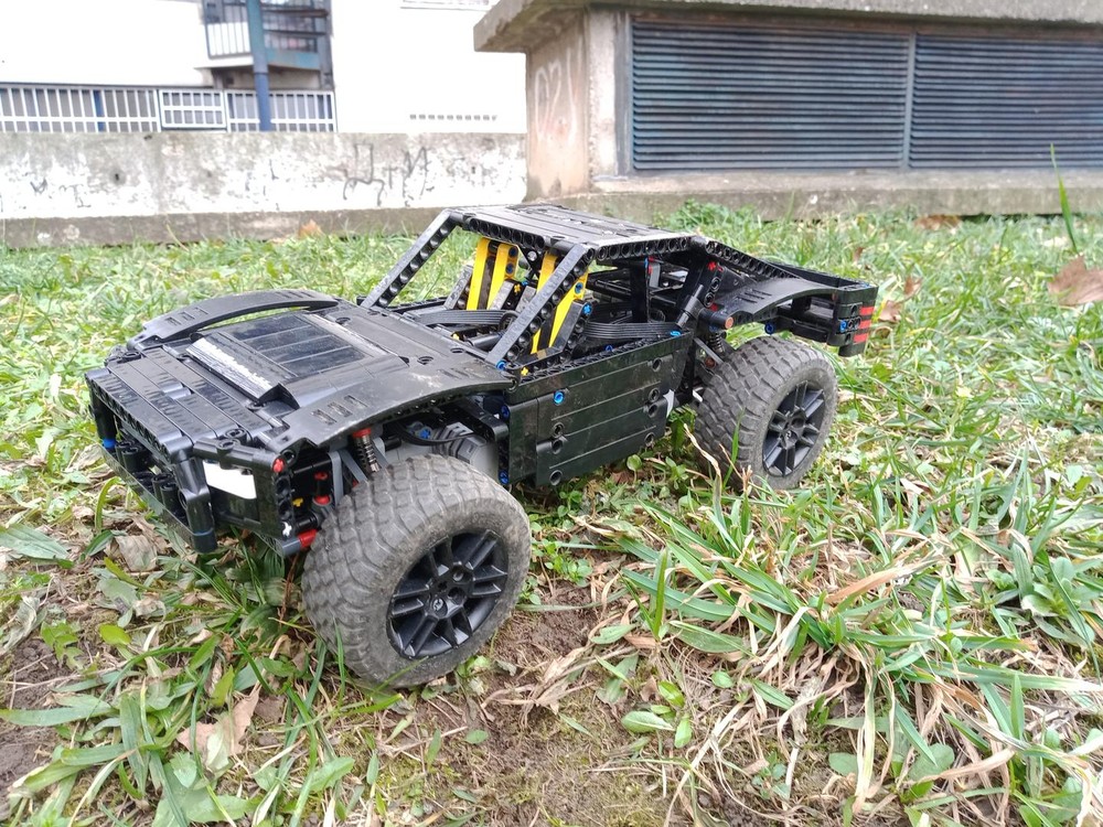 LEGO MOC Baja truck 4x4 (4 BW motors) by NVlegotechnic | Rebrickable ...