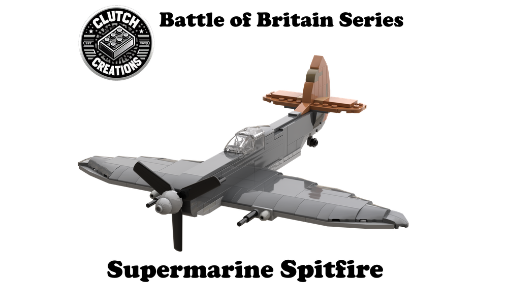 LEGO MOC Clutch Creations Supermarine Spitfire by ClutchCreations ...