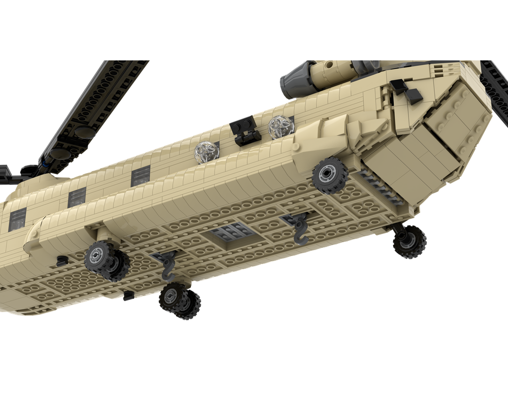 LEGO MOC CH-47 Chinook by BeBox | Rebrickable - Build with LEGO