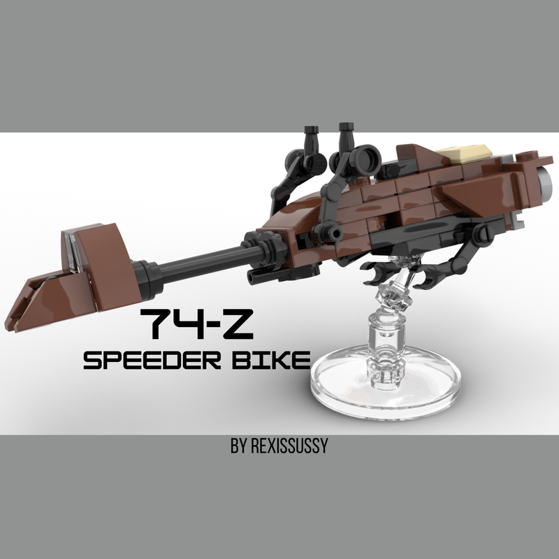 LEGO MOC-210441 74-Z Speeder Bike by Rexissussy | Rebrickable - Build ...