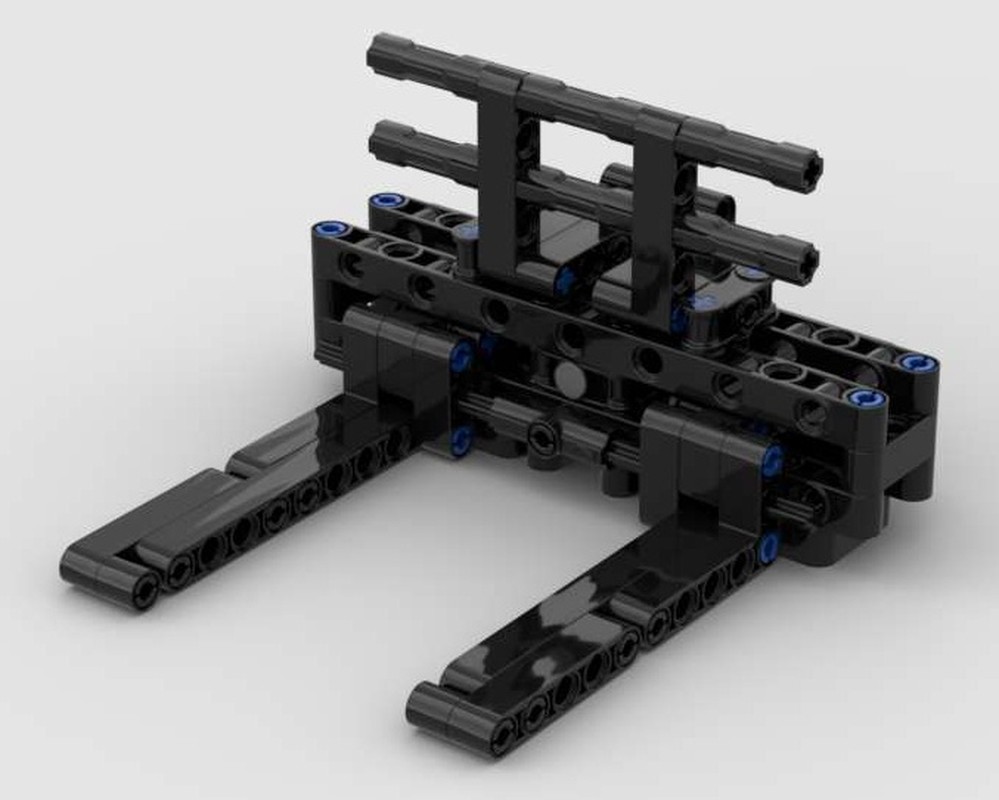 LEGO MOC Adjustable Fork by Treckerboy | Rebrickable - Build with LEGO
