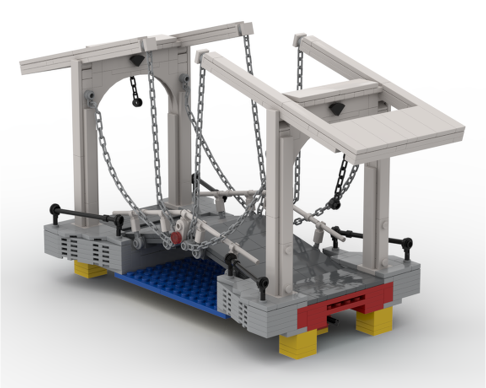 LEGO MOC Lego drawbridge Amsterdam (Functional) by GTerBricks ...