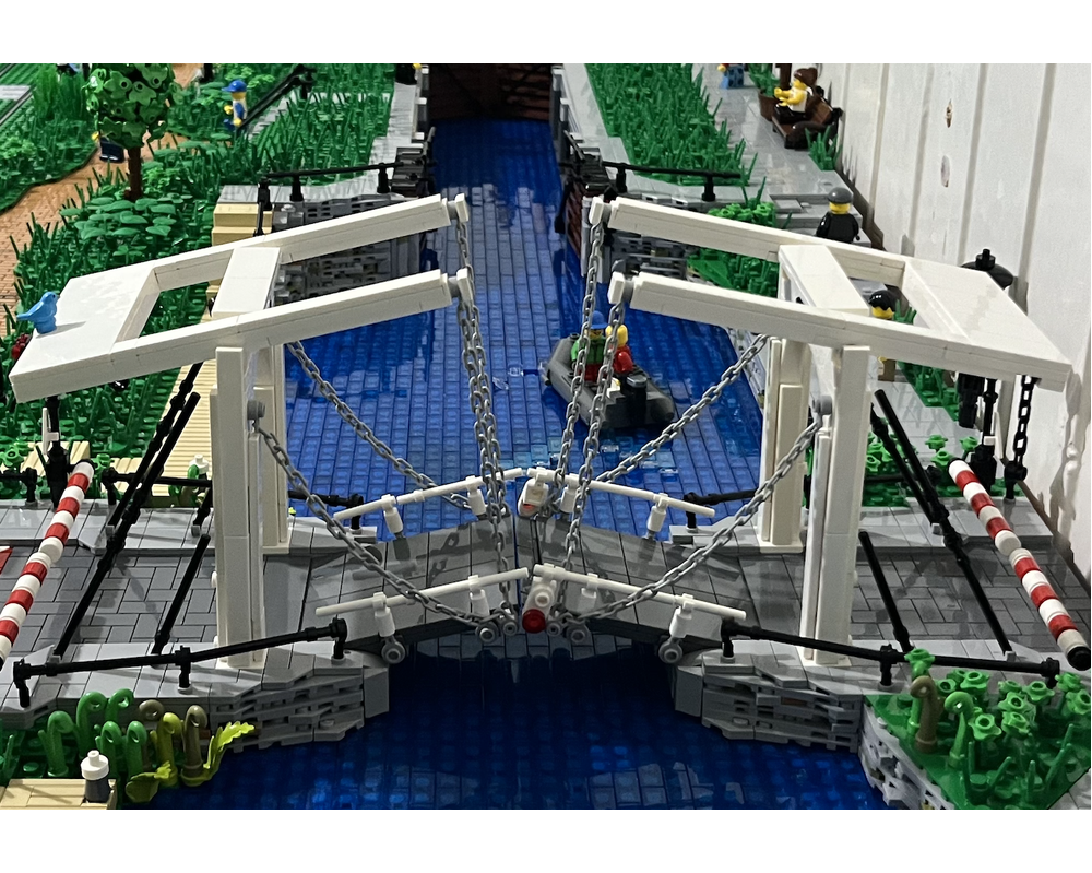 LEGO MOC Lego drawbridge Amsterdam (Functional) by GTerBricks ...