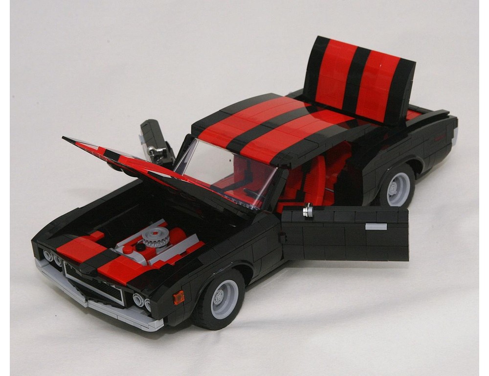LEGO MOC-210456 Dodge Challenger 1970 - Black Edition by ...
