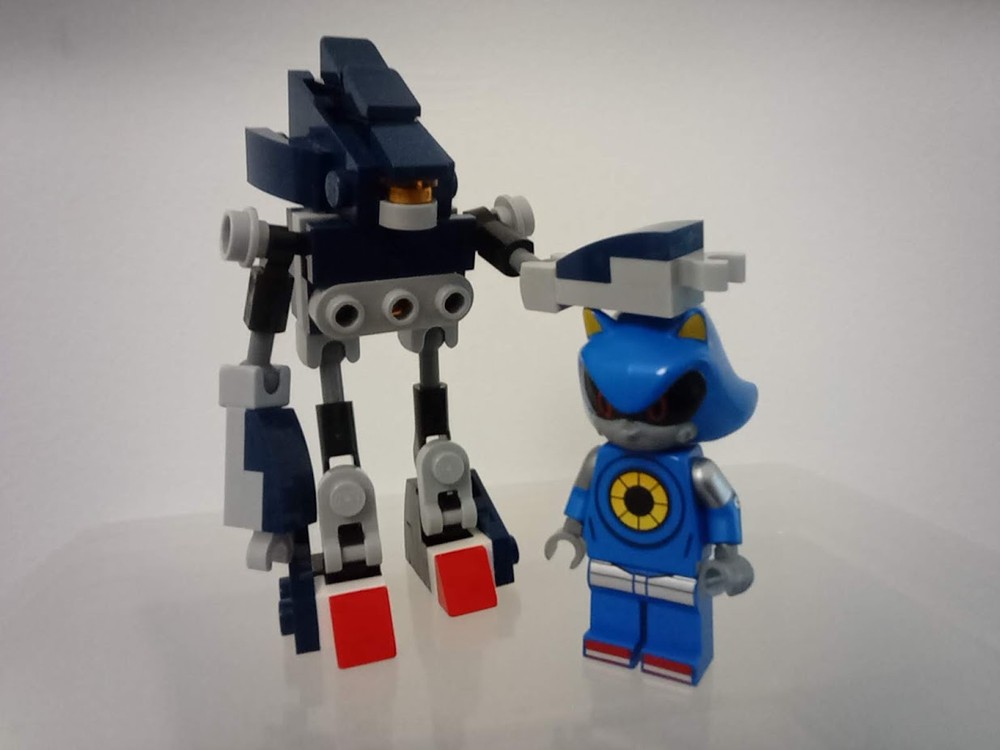 Lego Moc Mecha Sonic By Upydaisy Rebrickable Build With Lego